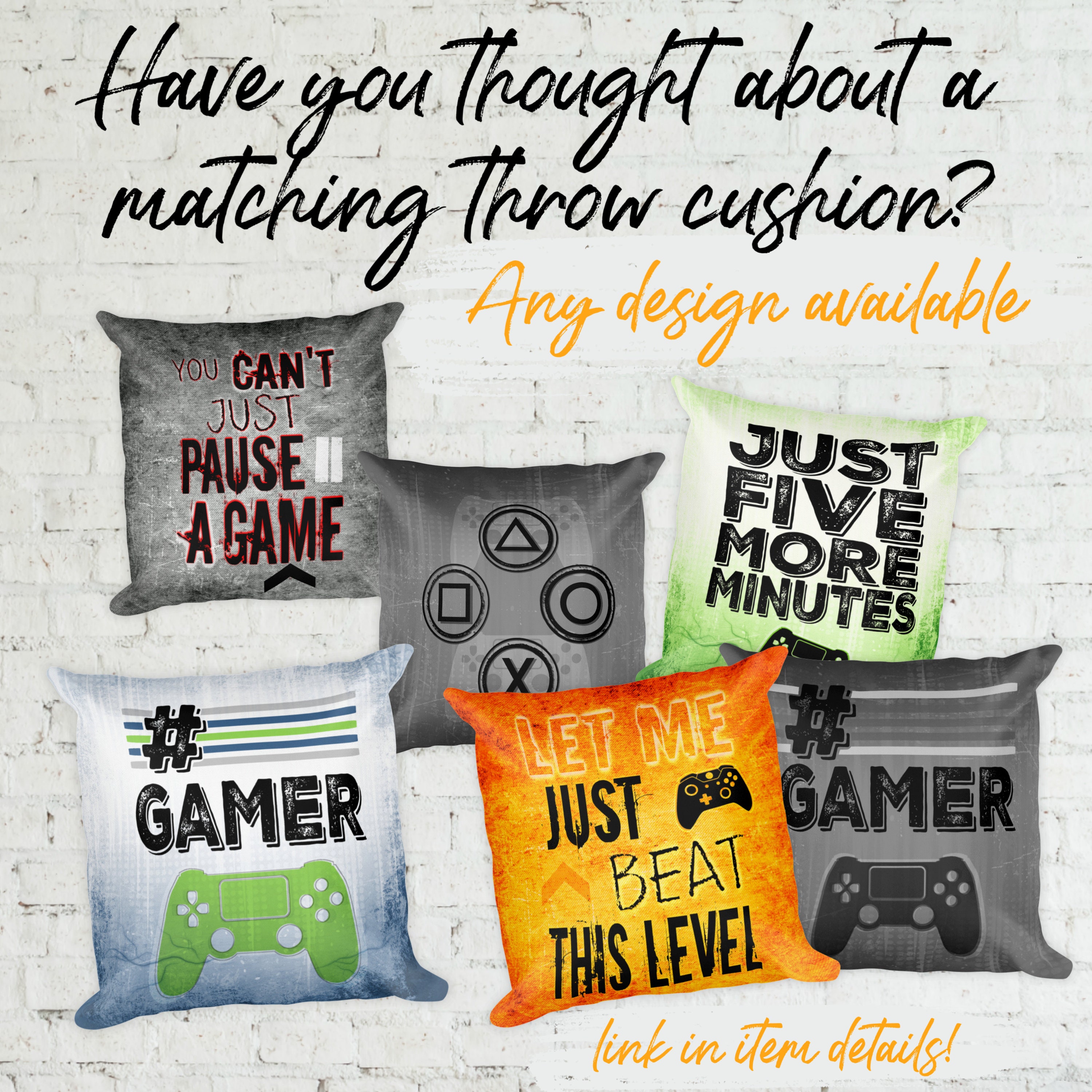 PC GAMING MOUSE Grey Video Game Prints Set of 3 Video | Etsy