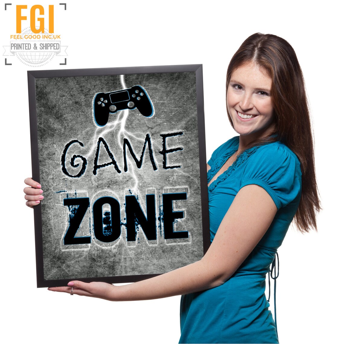 PLAYSTATION Game Zone Poster PlayStation Posters boys room | Etsy