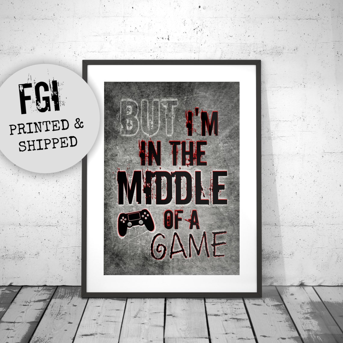 Set of 3 PLAYSTATION POSTERS Video Game Quotes Video Game | Etsy