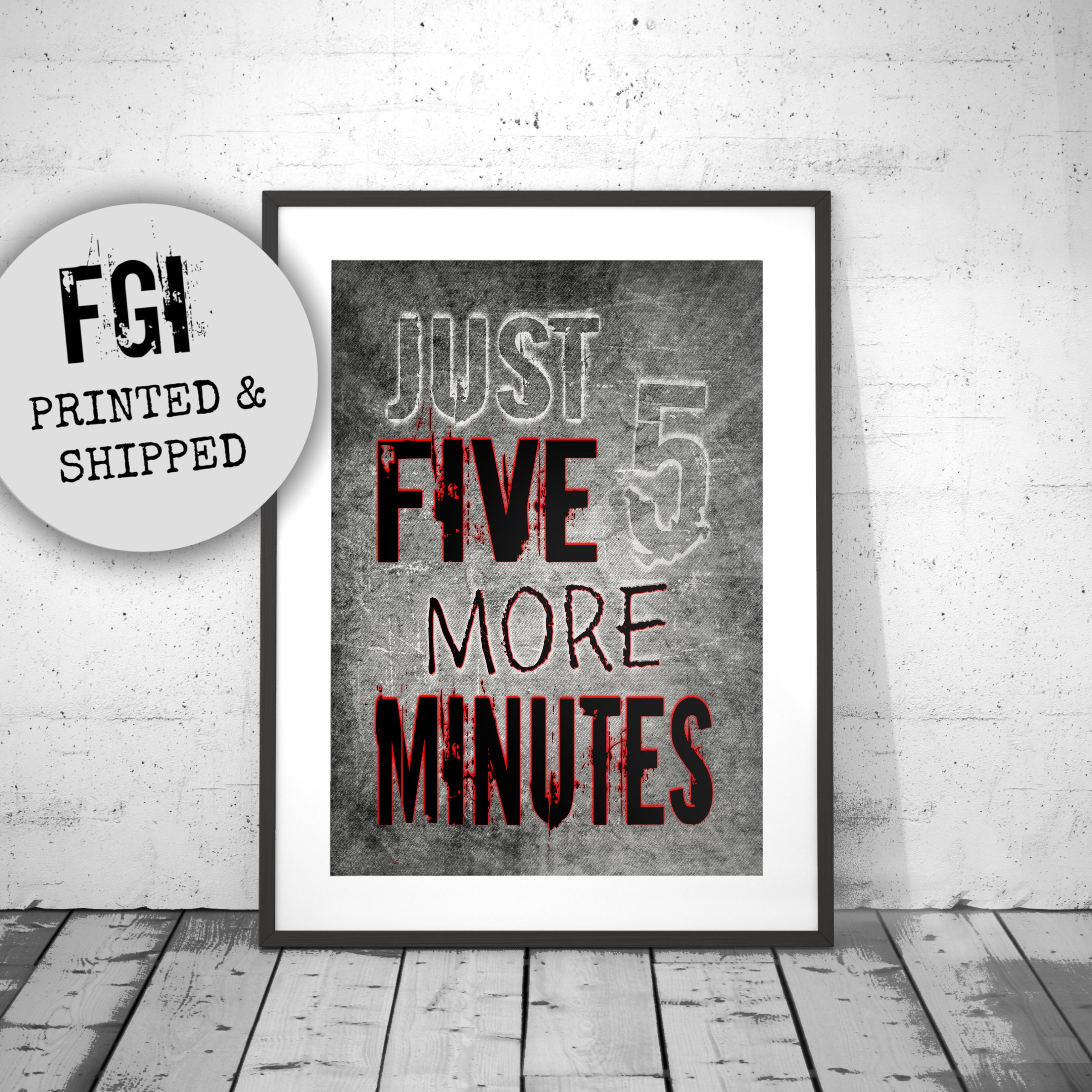 Video Game Art Just Five More Minutes video game poster | Etsy