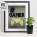 Playstation Video Game Decor gamer Hashtag Gamer Gamer - Etsy