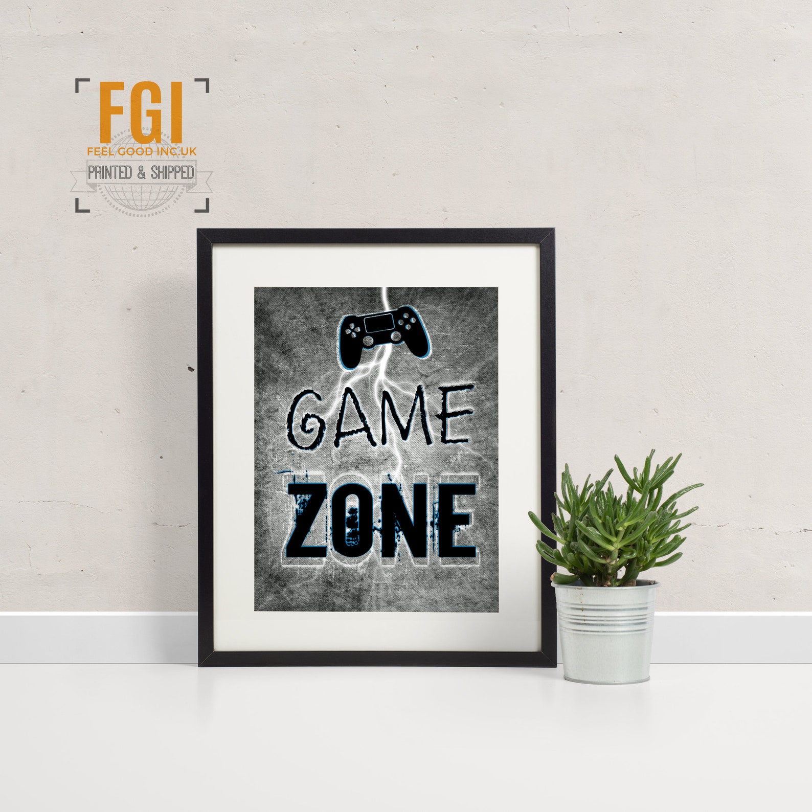 PLAYSTATION Game Zone Poster PlayStation Posters boys room | Etsy