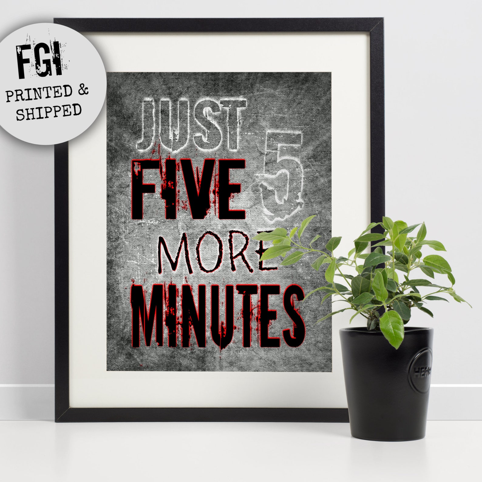 Video Game Art Just Five More Minutes video game poster | Etsy