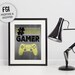 Playstation Video Game Decor gamer Hashtag Gamer Gamer - Etsy