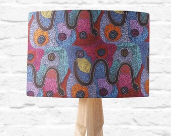 Aboriginal Lamp - Etsy Australia