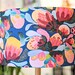 Midnight Bush Flora Lampshade, Blue Lampshade, Native Flowers Australia ...