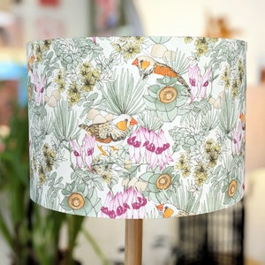 Zebra Finches Lampshade, Australian Lampshade, Native Australia, Lamp ...