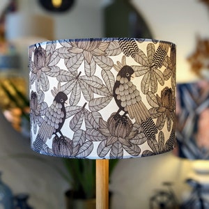 Australian Cockatoo Handmade Lampshade, Light Shade - Native Bird and ...