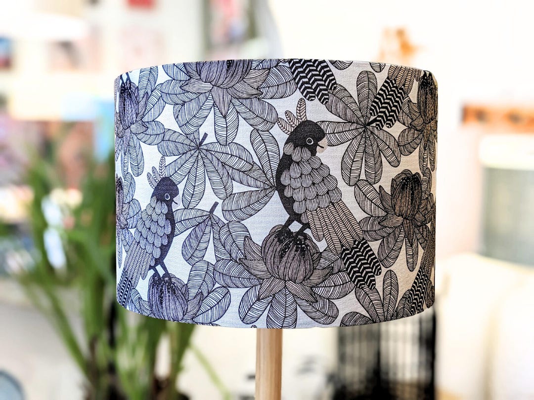 Australian Cockatoo Lampshade, Light Shade, Lamp Shades Made in ...