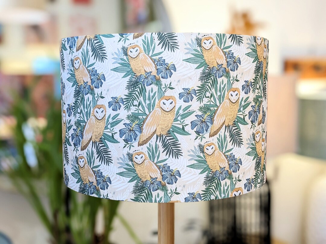 Barn Owl Lampshade, Lamp Shades, Lampshade Floor Lamp, Lampshade Table ...