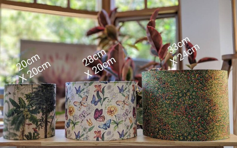 Blue Lampshade, Native Flora, Lampshades Made in Australia, Native ...