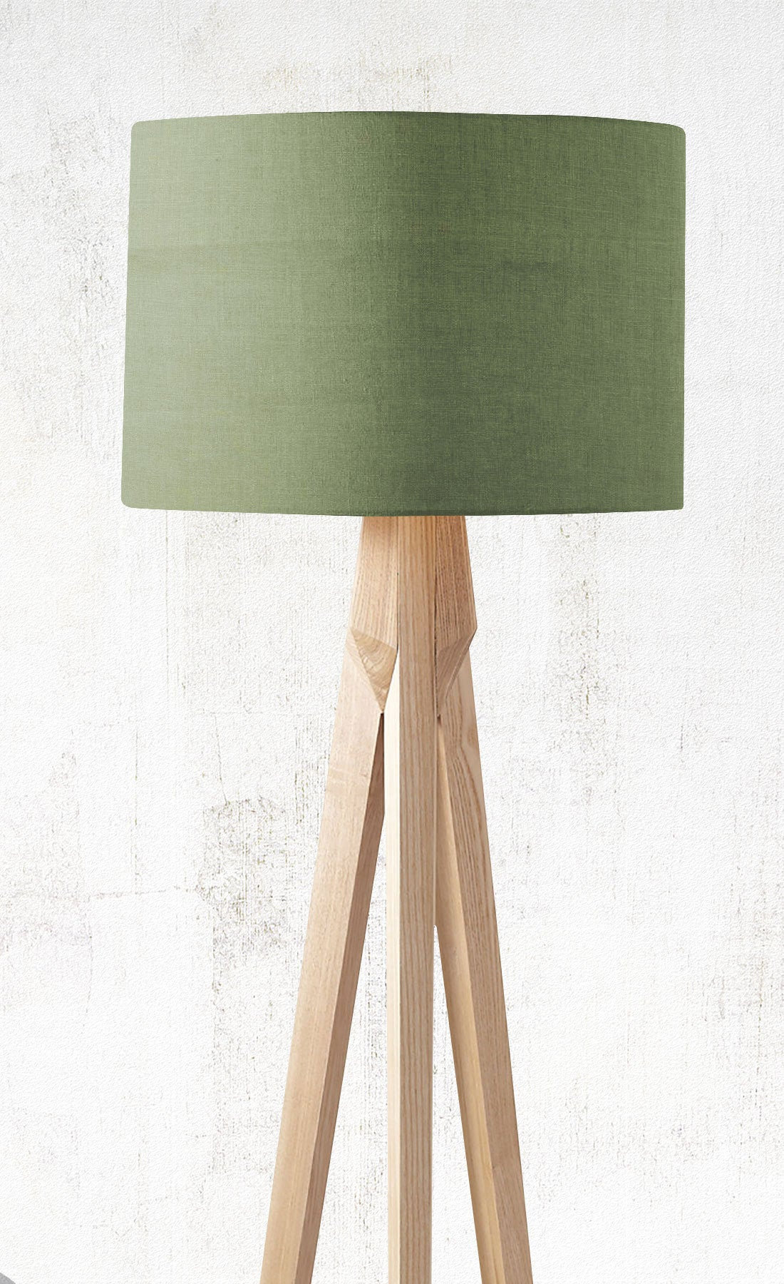 Linen lamp shade Light Forest Green lampshade Lamp shades | Etsy