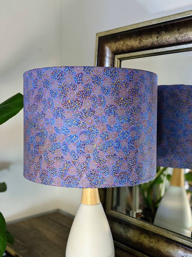 Australian Indigenous Aboriginal Print Lamp Shades Table - Etsy Australia