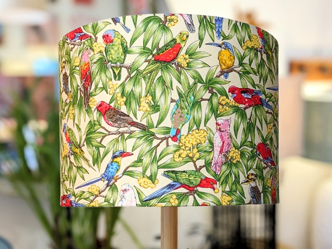 Native Birds Lampshade, Lamp Shades Table Lamp, Lampshades for Floor ...