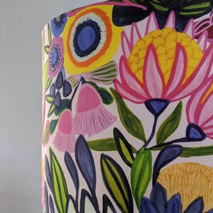 Bright Native Floral Lampshade, Native Flora, Table Lampshades, Ceiling ...