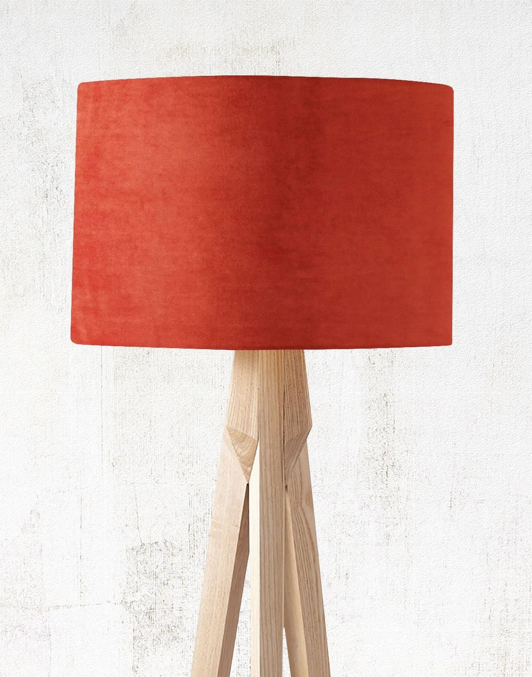 Velvet Lampshade, Cinnamon Lamp Shade, Lampshade, Australian Made, Lamp ...