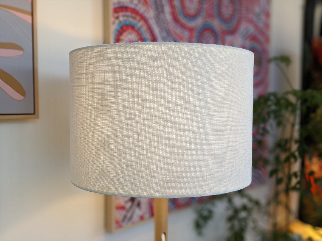 Linen Lamp Shade, Cream Lampshade, Lamp Shades, Lampshades for Floor ...