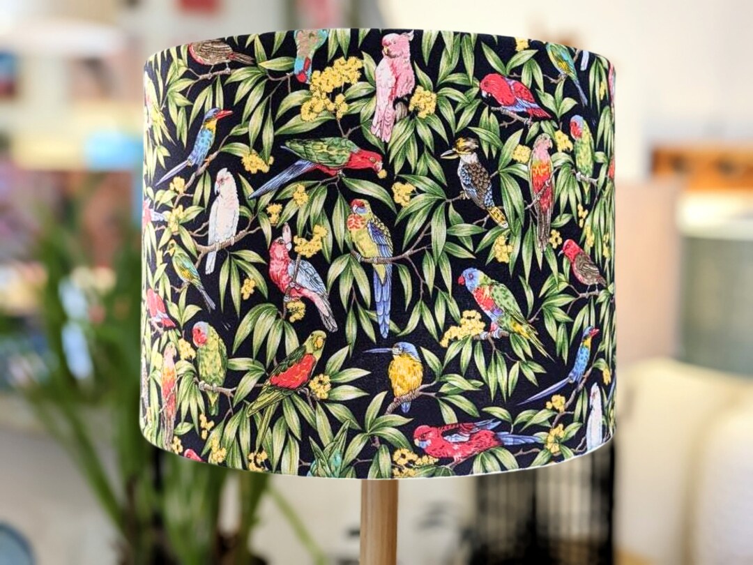Native Birds Lampshade, Lamp Shades Table Lamp, Lampshades for Floor ...