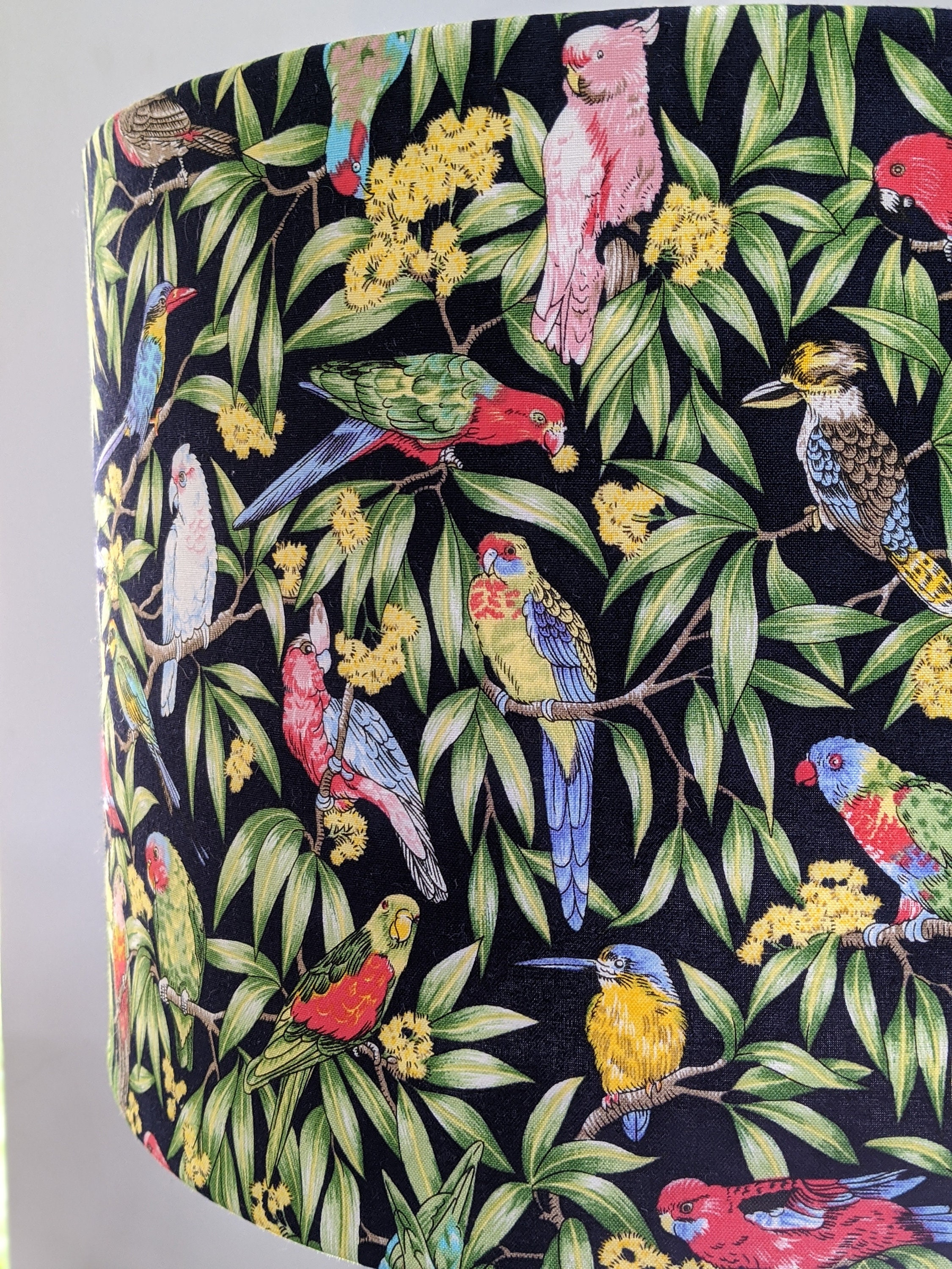 Native Birds Lampshade Lamp Shades Table Lamp Lampshades for - Etsy ...