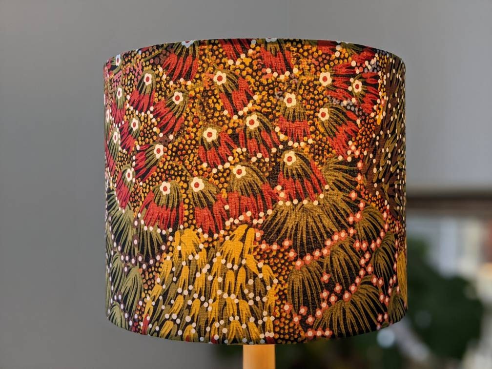 Aboriginal Bush Banana Lampshade Lamp Shades Australia Lamp | Etsy
