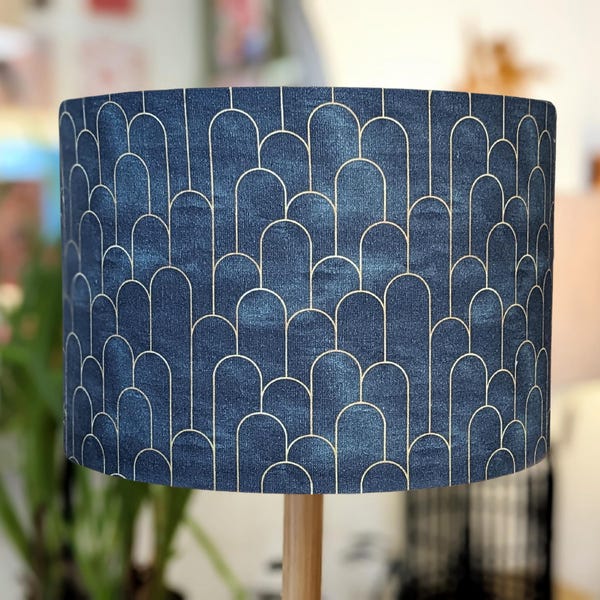 Art Deco Lamp Shade - Etsy