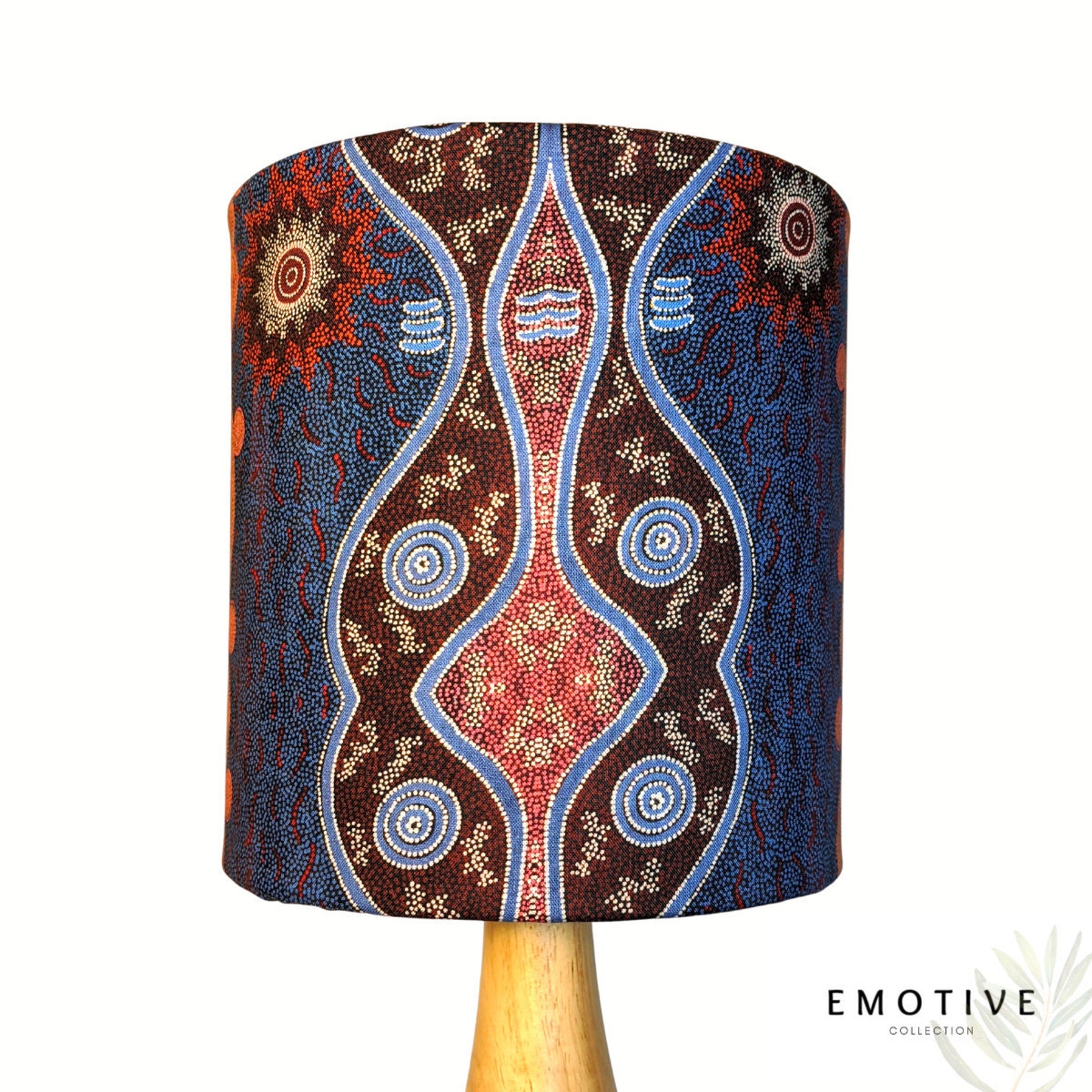 Indigenous Lampshade aboriginal design lampshade for table | Etsy