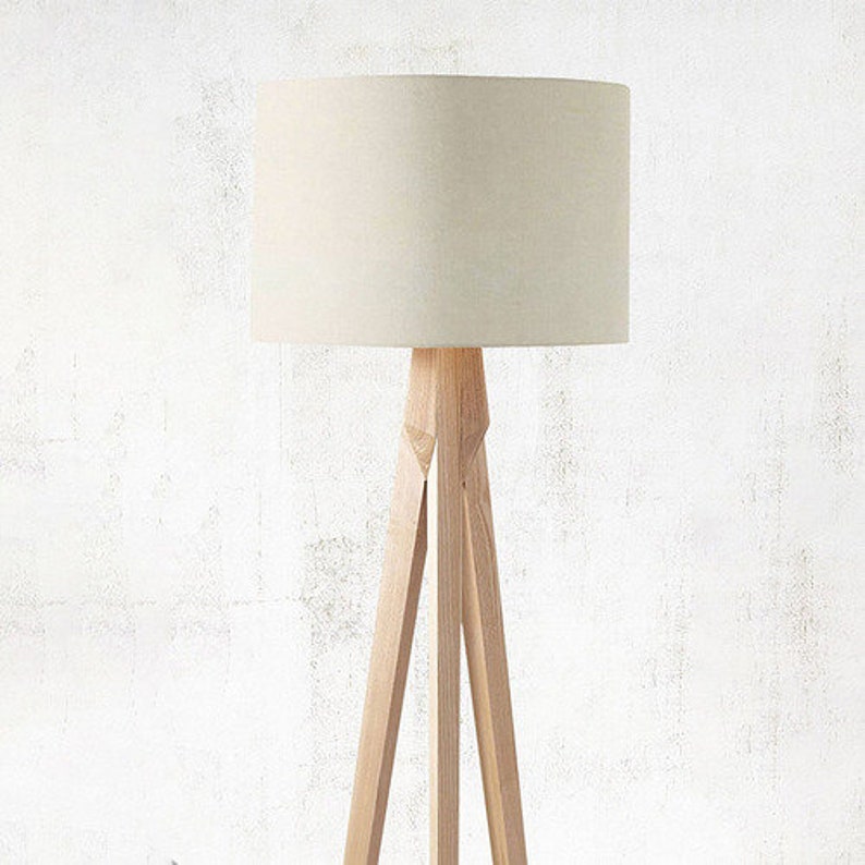 Cream Linen Lampshade, Lamp Shades, Lampshades for Floor Lamp, Table ...