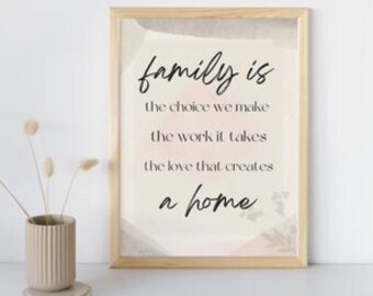 Foster Care Digital Print Home Decor Sign - Etsy