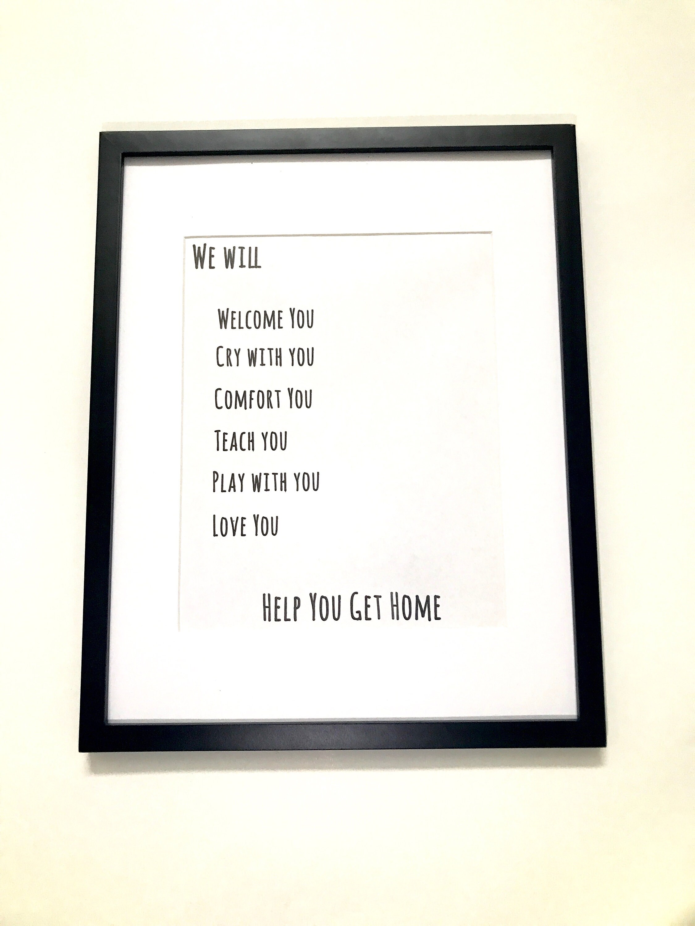 Foster Care Digital Print Home Decor Sign - Etsy