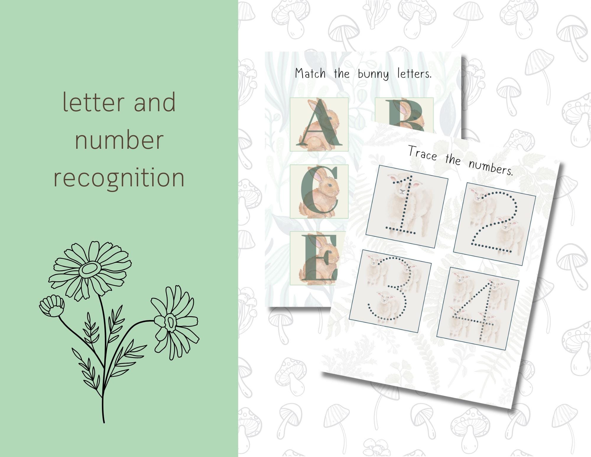 Spring Preschool Learning Journal Printables - Etsy