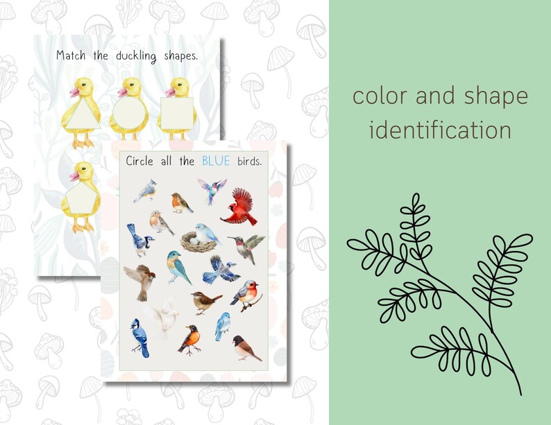 Spring Preschool Learning Journal Printables - Etsy