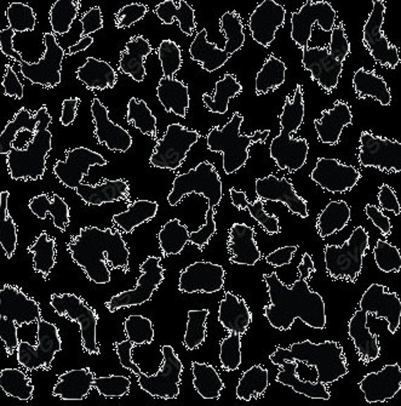 Leopard Print Pattern Svg Png Eps Dxf Jpg Pdf/animal Print - Etsy