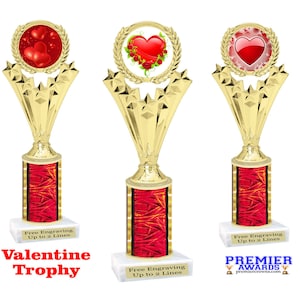 Heart Trophy. Great Trophy for Any Event, Competition, Party, Pageant ...