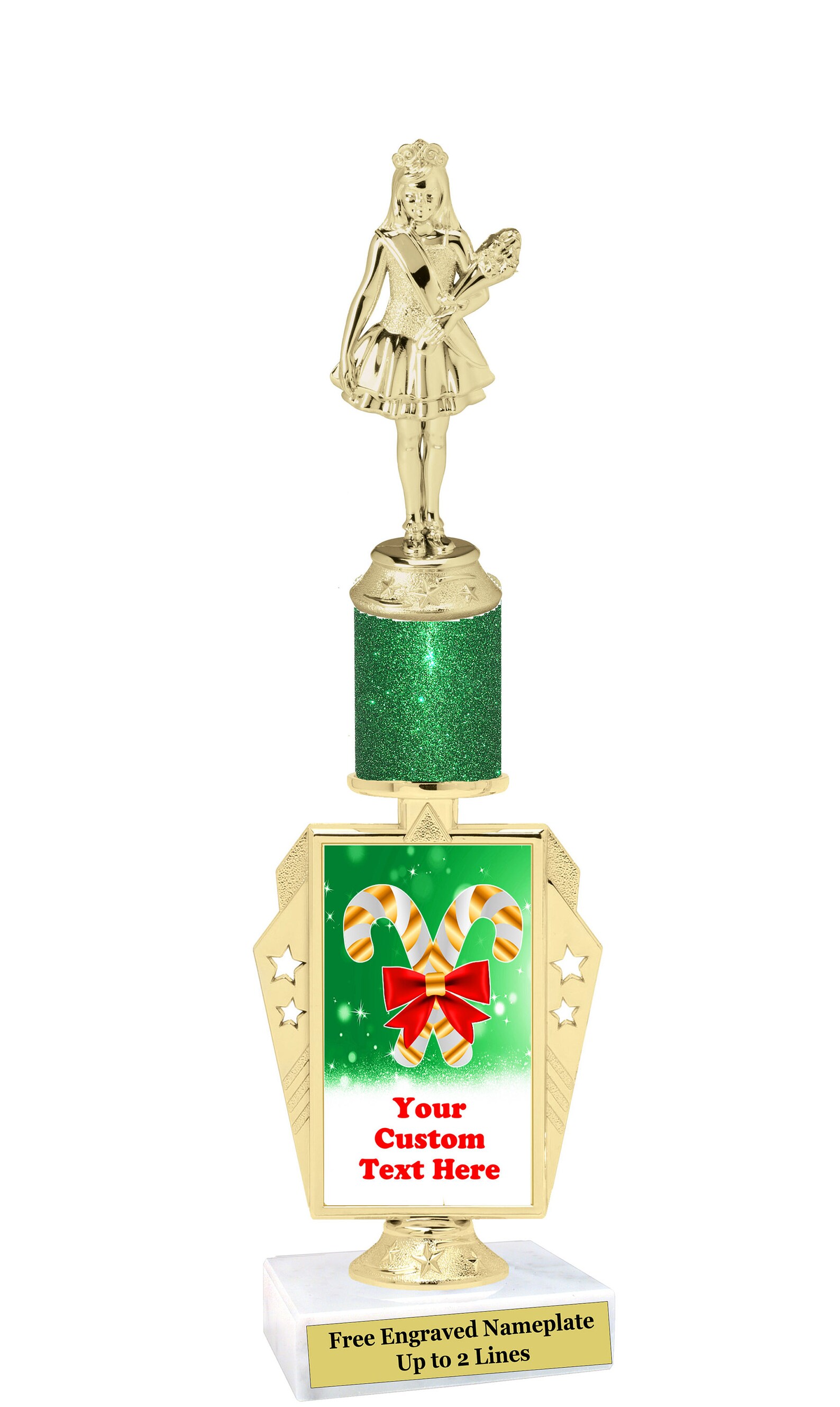 Custom Candy Cane Trophy. Great Trophy for Your Holiday - Etsy