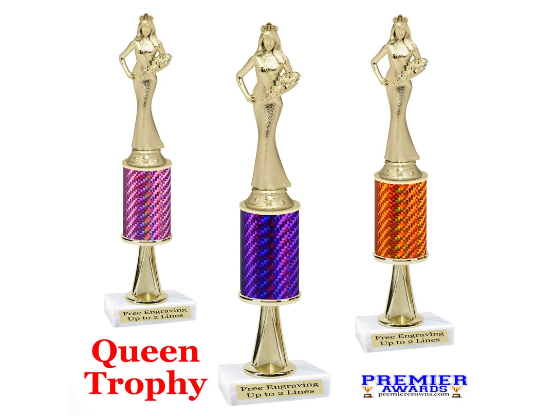 Queen Trophy. Great for Pageants, Recitals, Schools, Contests ...