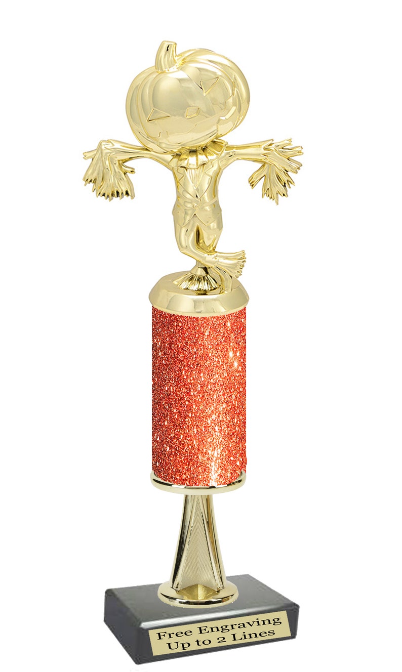 Scarecrow Trophy. Great Trophy for Your Halloween or Fall - Etsy