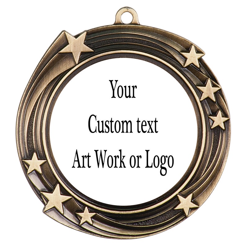 Custom Medal. Add Your Custom Text, Logo or Art Work for a Custom Medal ...