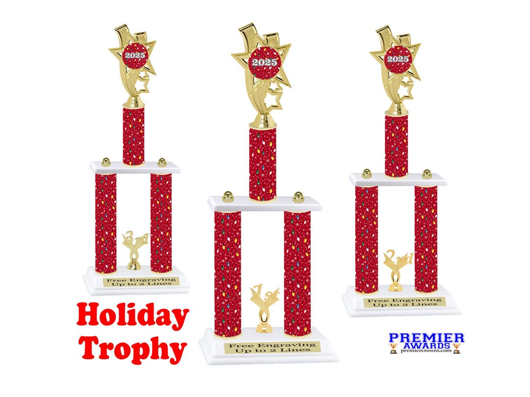 Festive Trophy for Your Holiday Events, Decorating Contests and More ...