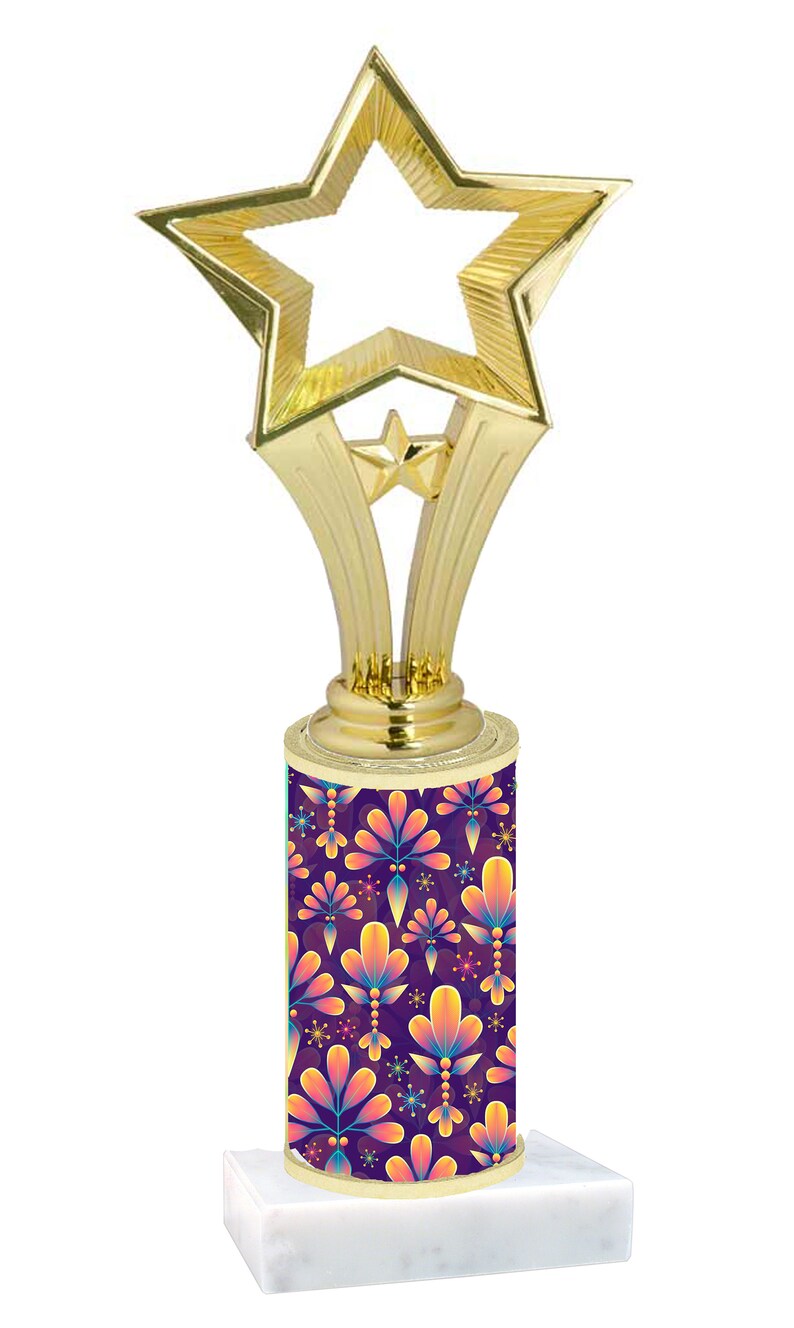 Abstract Design Trophy With Choice of Figure. Numerous Trophy - Etsy