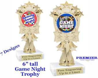Game Night Trophy. Great Trophy for Your Family Game Night Start a New ...