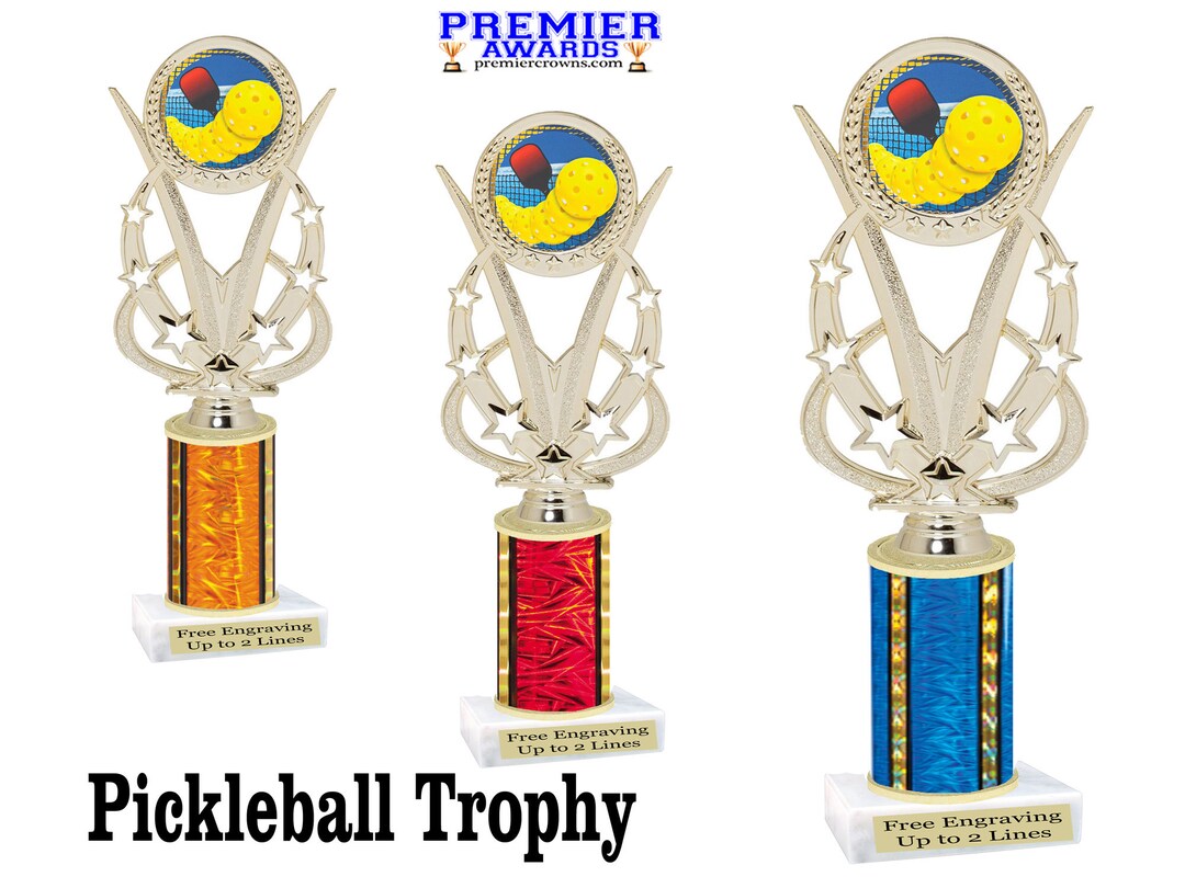 Pickleball Trophy. Great Award for Your Team, Rec Departments and More ...