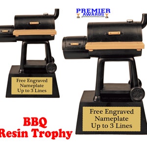 BBQ Resin Trophy. Great for BBQ Competitions, Cook Out, Cook Offs and ...