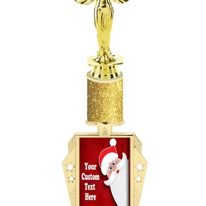 Santa Trophy. Great Trophy for Your Holiday Events, Pageants, Contests ...
