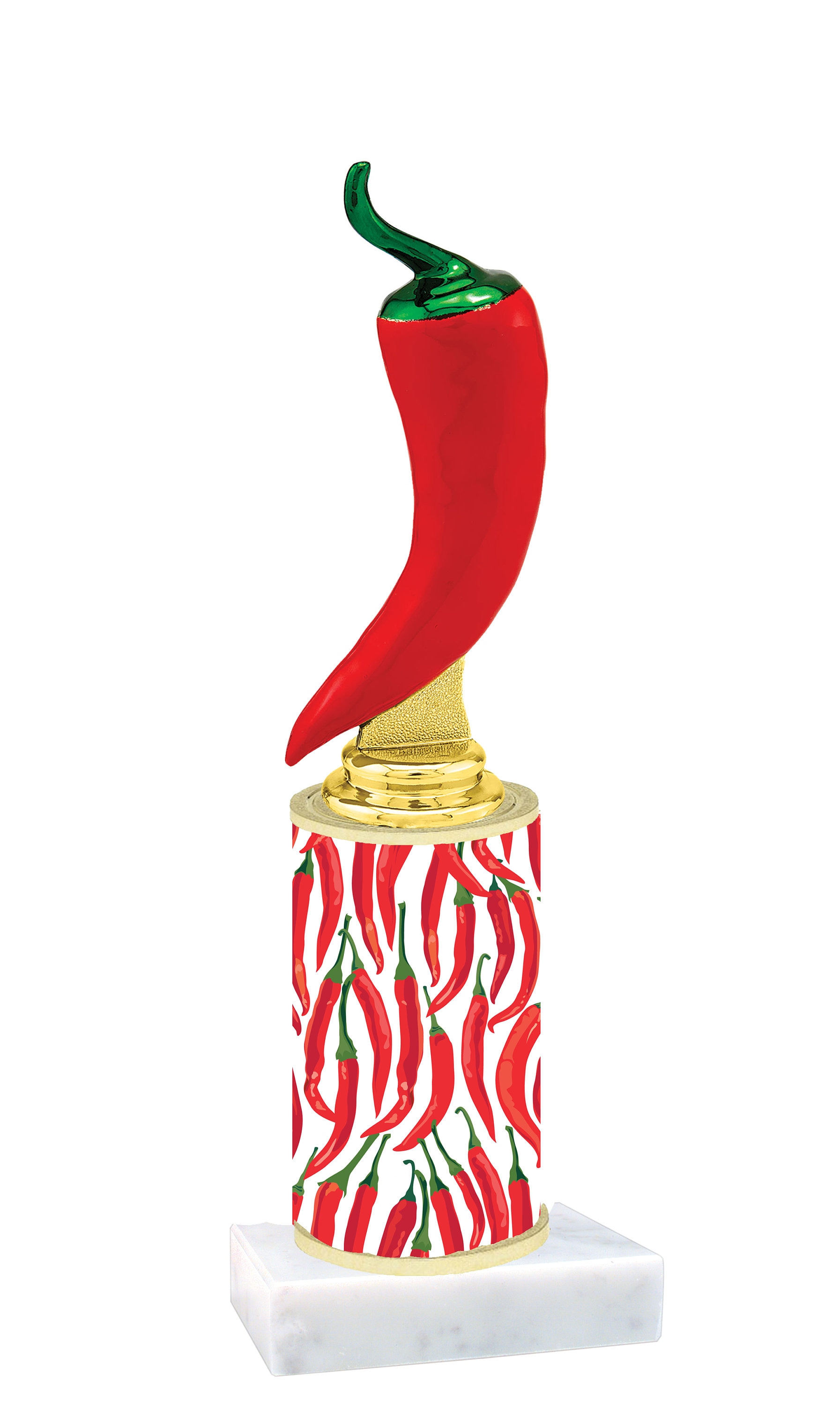 Chili Pepper Trophy. Red Chili Pepper on Chili Pepper Design - Etsy