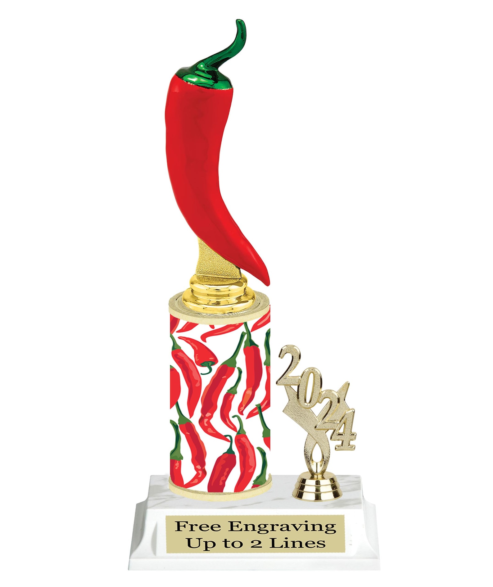 Red Chili Trophy. Great Trophy for BBQ Cook off Events, Salsa Contests ...