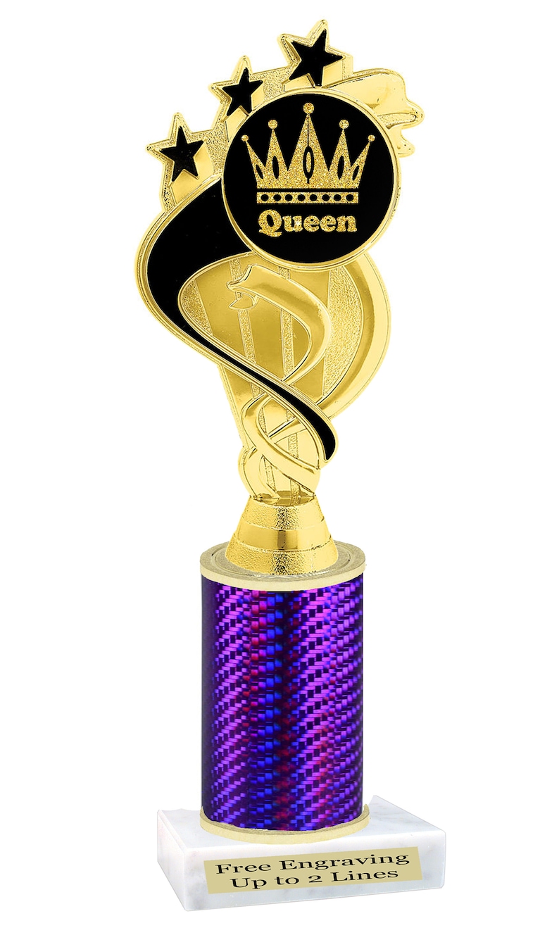Queen Trophy. Great Award for You Pageants Parties Contests | Etsy