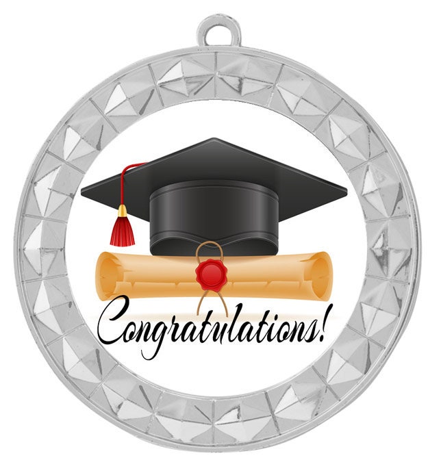 Medalla temática de graduación. Elección de 7 diseños. | Etsy