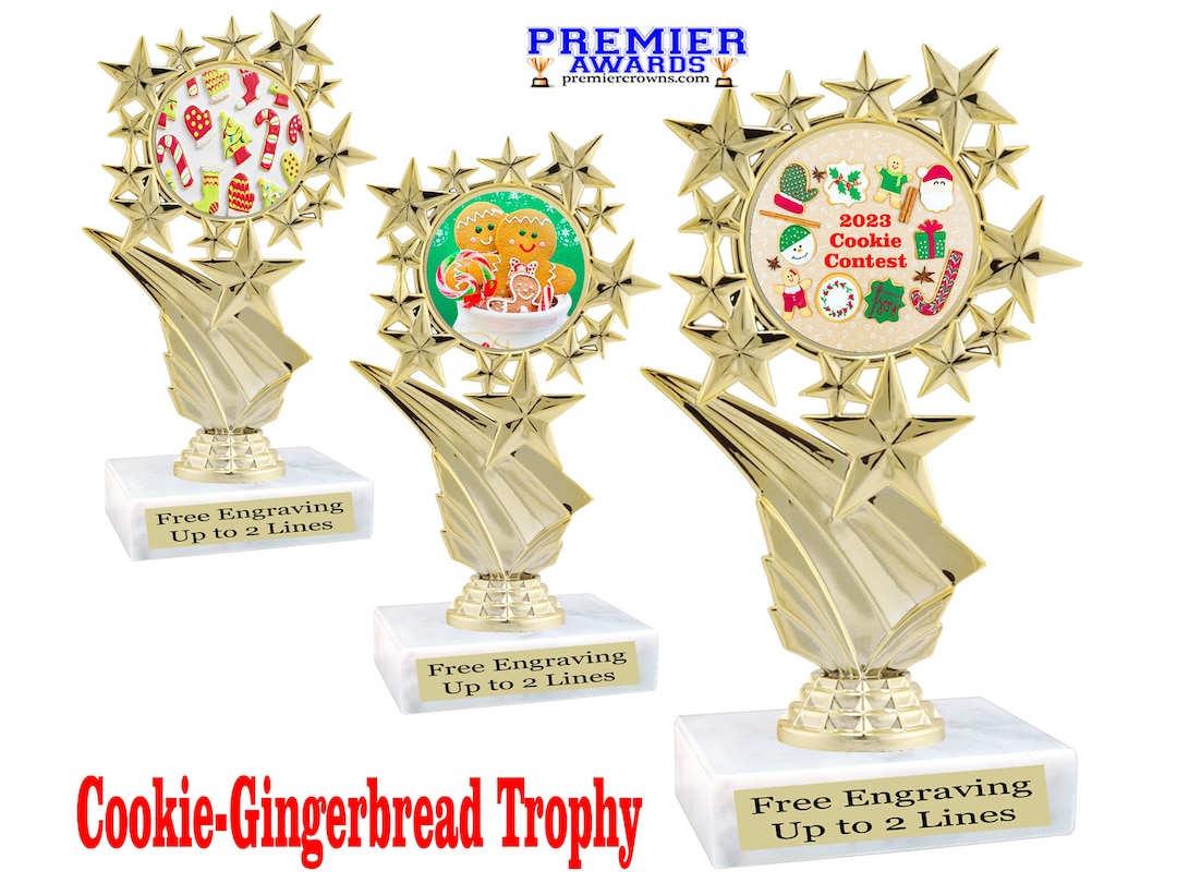 Holiday Cookies and Gingerbread Trophy. Great Trophy for Those Holiday ...