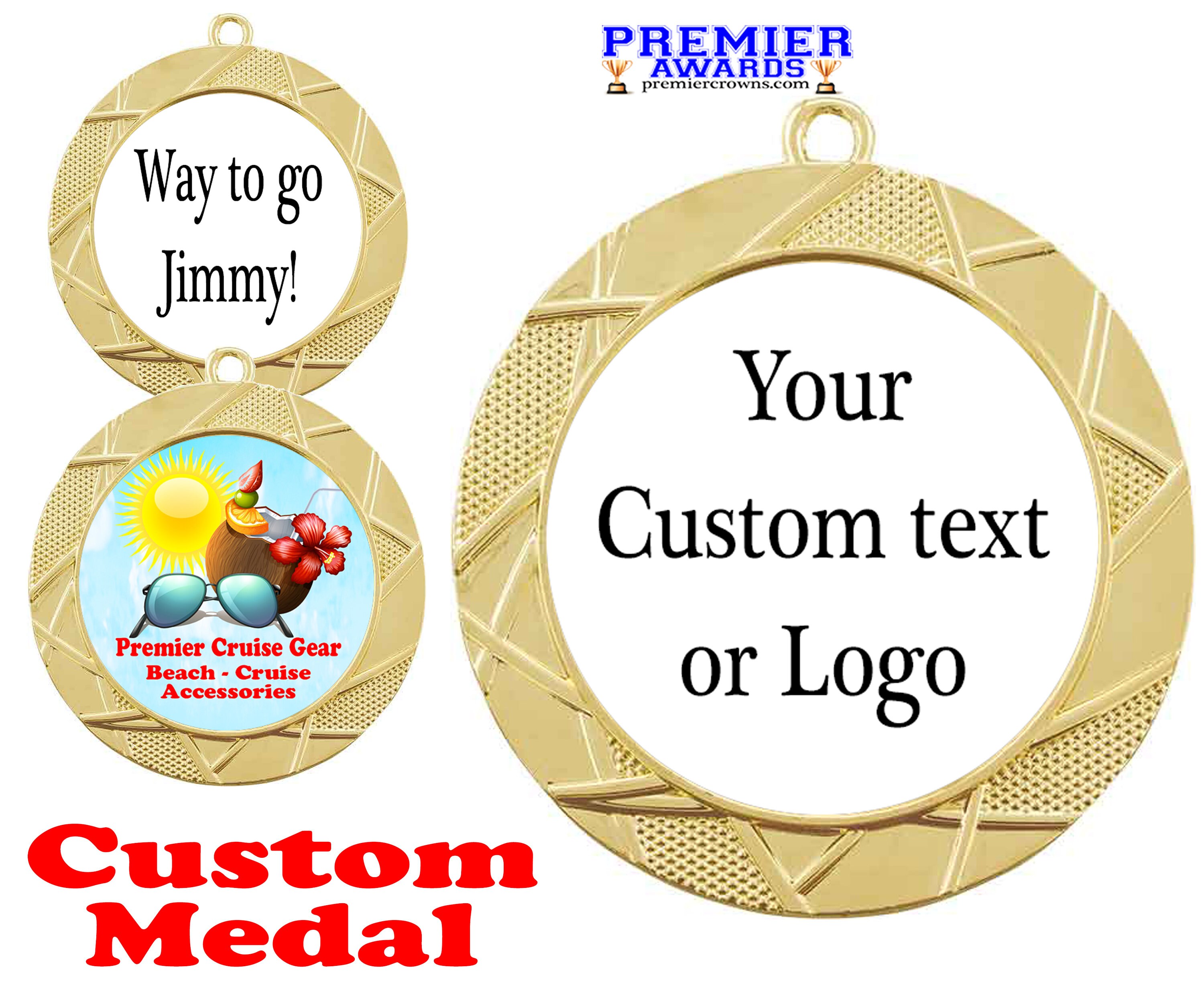 Custom Medal. Add Your Custom Text Logo or Art Work for a | Etsy Custom Medal. Add Your Custom Text Logo or Art Work for a | Etsy