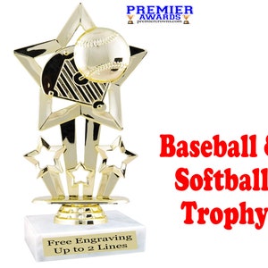 Baseball - Softball Trophy. Great Award for Sports Leagues ...